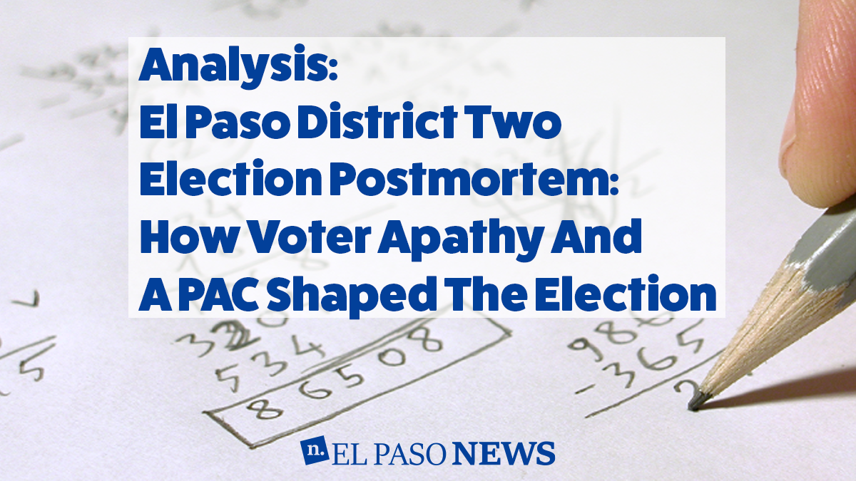 Analysis: El Paso District Two Election Postmortem: How Voter Apathy ...