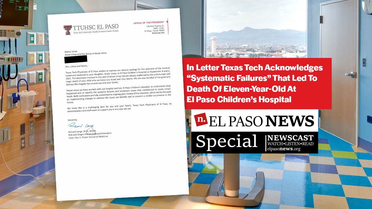 In Letter Texas Tech Acknowledges “Systematic Failures” That Led To ...