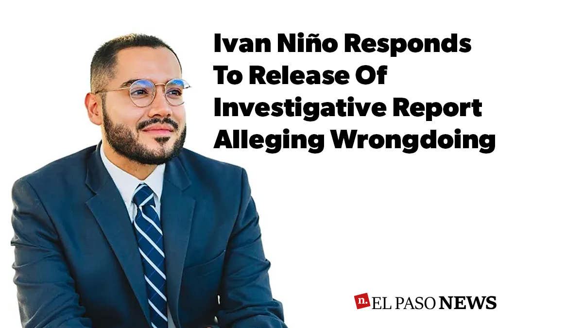 Ivan Nino Responds To Release Of Investigative Report Alleging ...